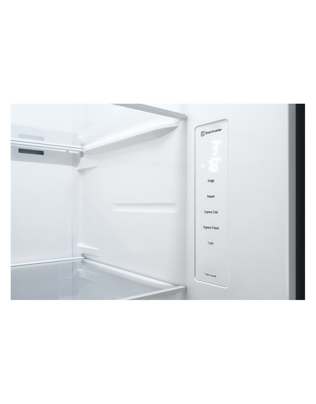 Refrigeradora Side By Side 22.7pᶟ GS65BPGK | LG PA