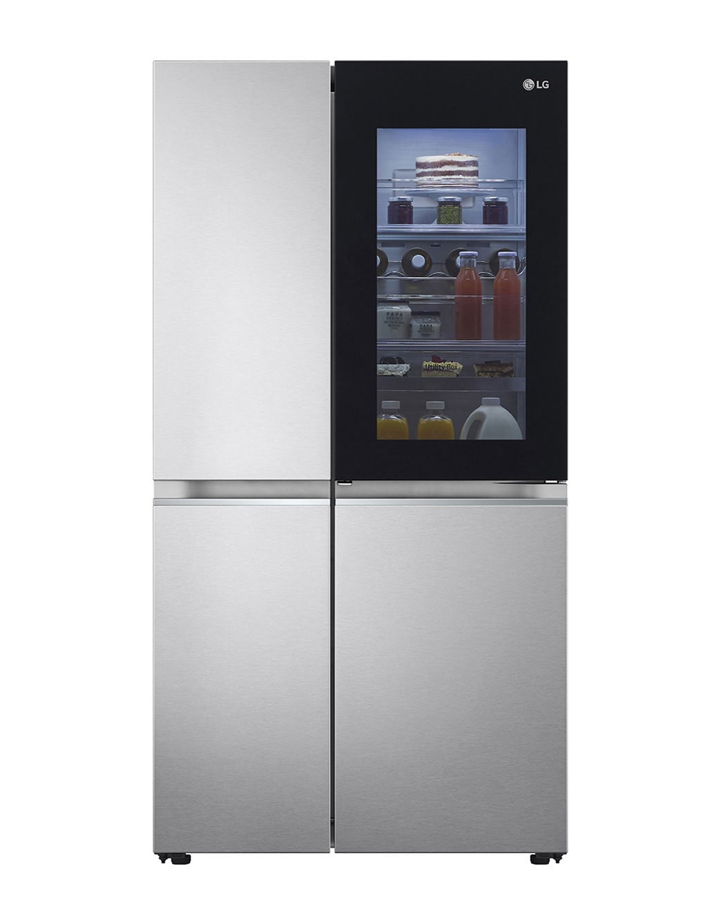 Refrigeradora Side By Side 24.5p³ con LinearCooling™, InstaViewᵀᴹ y ...