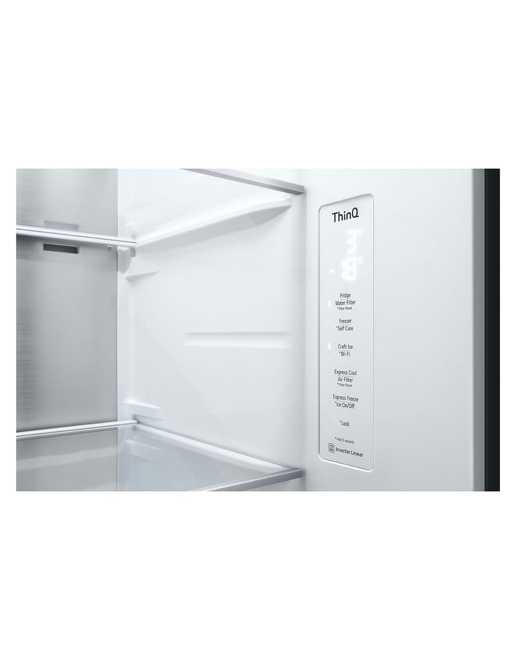 Refrigeradora Side By Side 23.8pᶟ LS66SXTC | LG PA