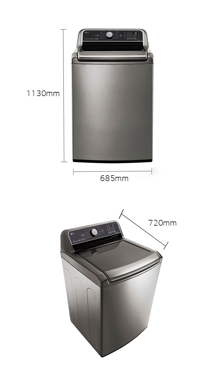 5.0cu.ft Lavadora Carga Superior con Direct Drive Inverter con Vapor ...