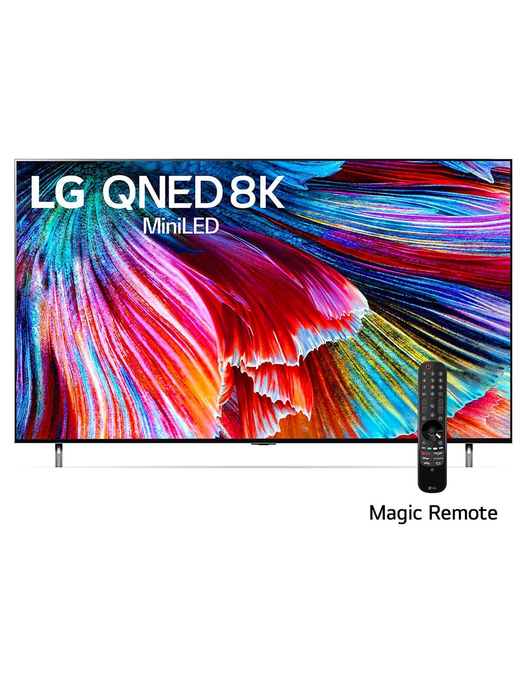 LG QNED Mini LED 86" QNED99 8K Smart TV con ThinQ AI (Inteligencia ...
