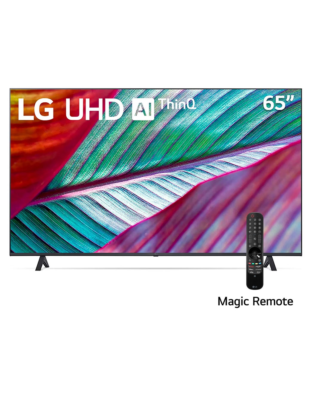 Pantalla LG UHD 65" UR87 4K SMART TV con ThinQ AI - 65UR8750PSA | LG PA