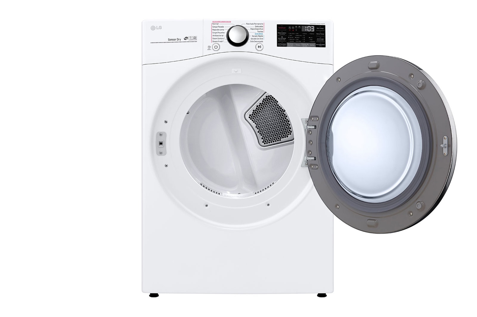 Secadora Carga Frontal con TurboSteam™, Sensor de Secado, Steam Fresh ...