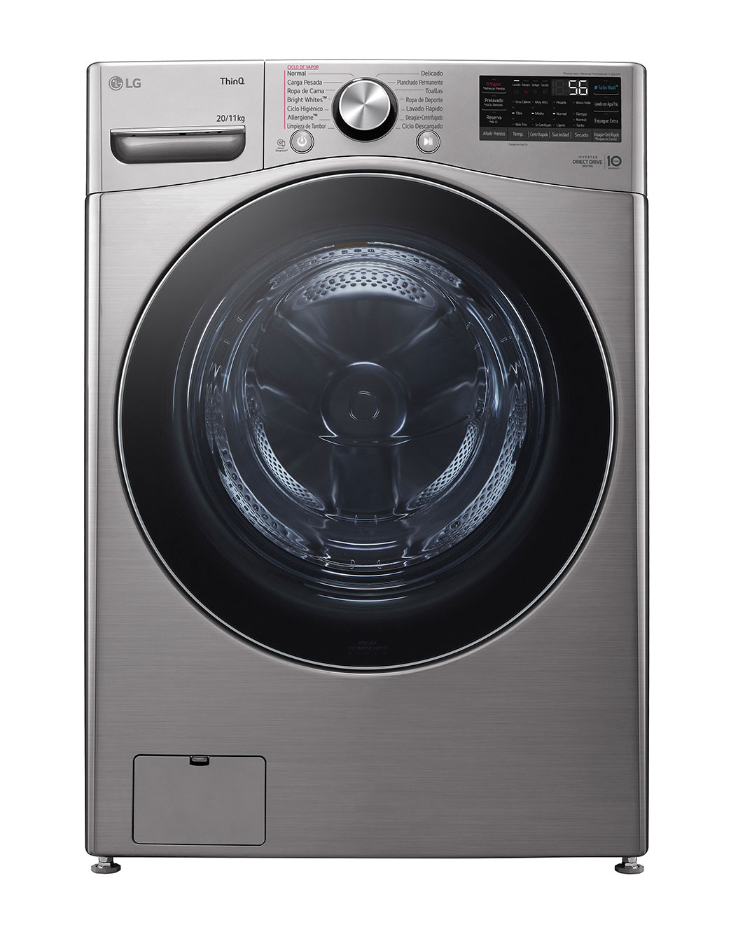 Lavasecadora Carga Frontal 16Kg LG WD16WG2S6 ThinQ | LG PA