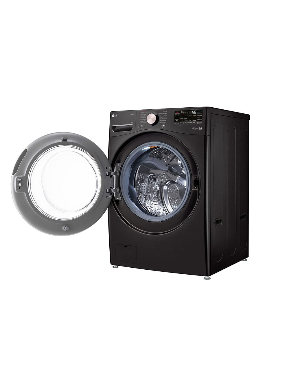 Lavadora Carga Frontal 25kg/55lbs WM25WV2S6BR | LG PA