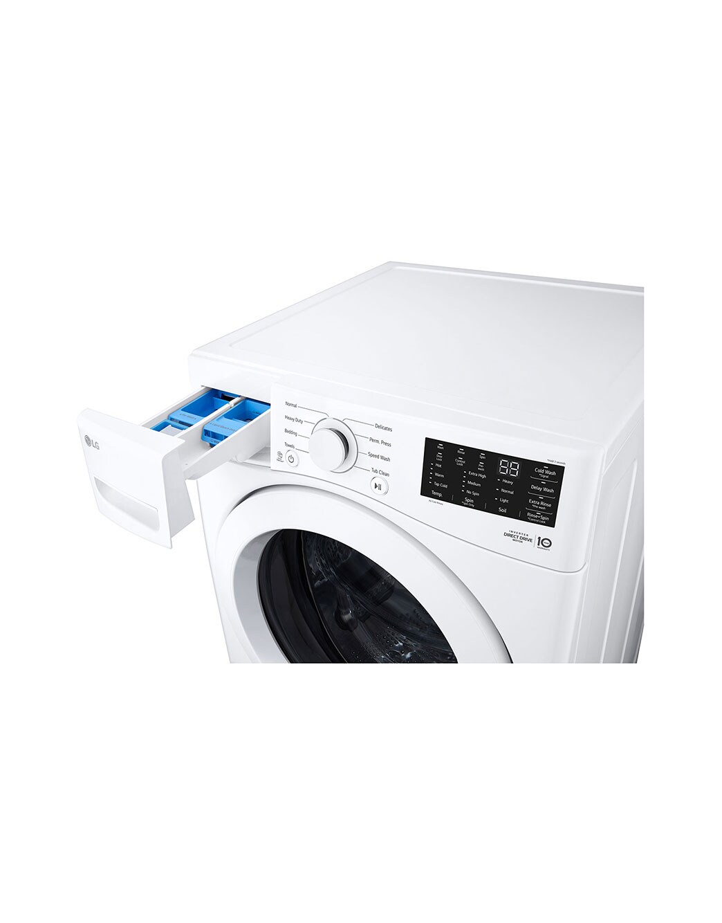 Lavadora WM25WV2S6W LG de 25kg con Direct Drive™ | LG PA