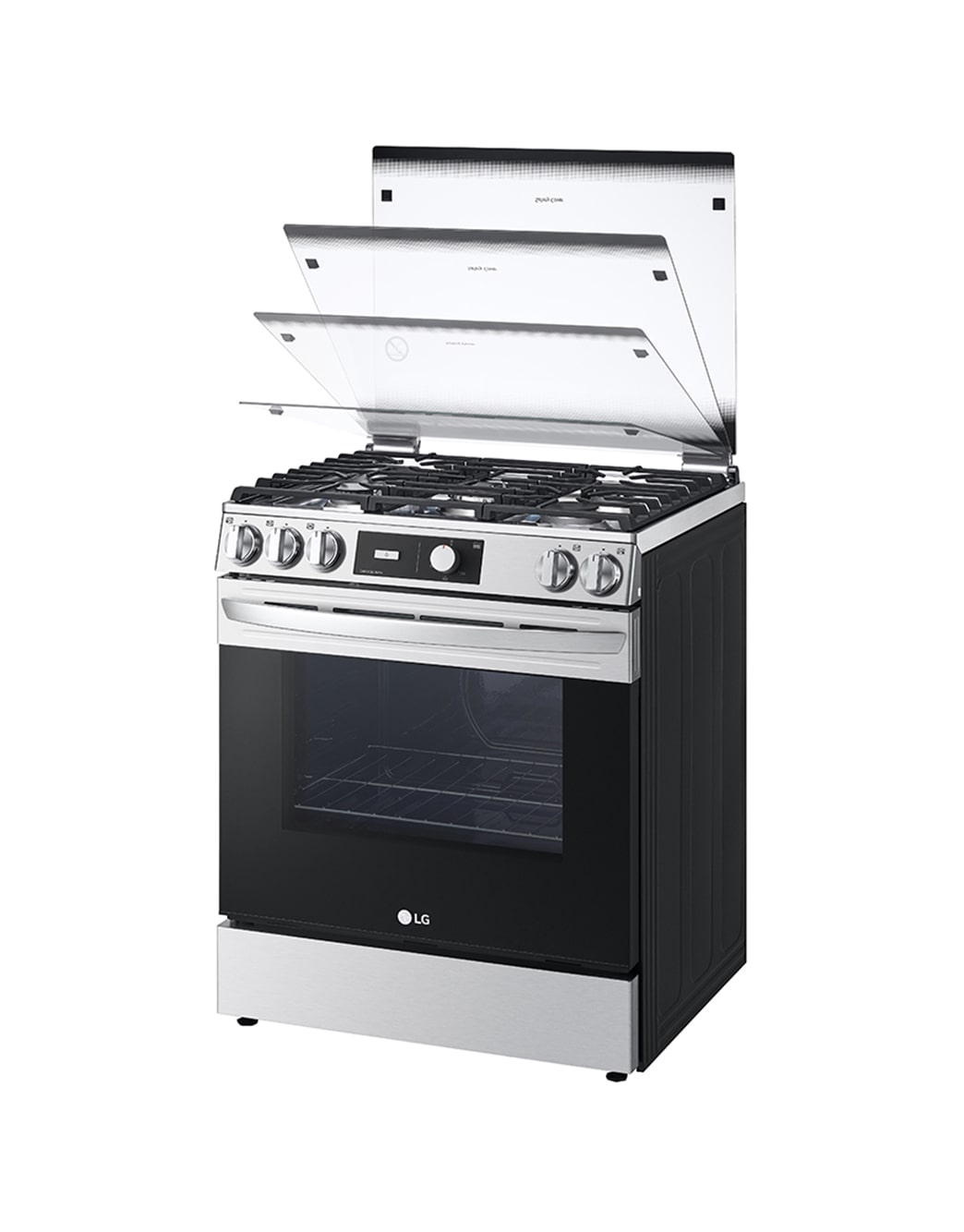 Cocina LG EasyClean, Quemador UltraHeat - LRGL5841S | LG PE