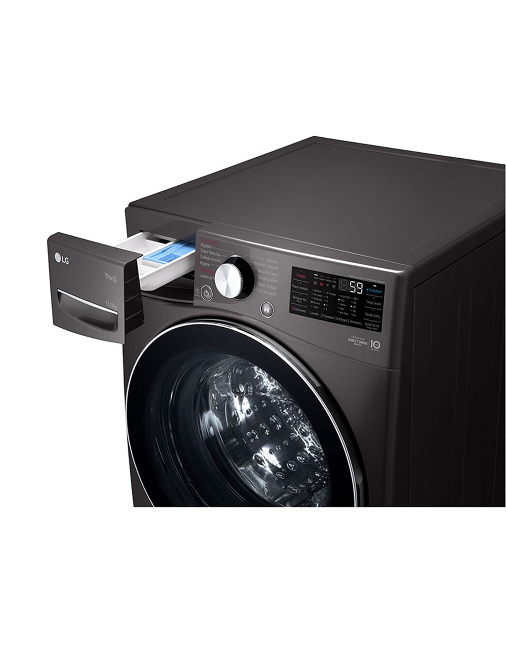 Lavaseca LG 15 Kg Lavado / 8 Kg Secado - WD15BG2S | LG PE