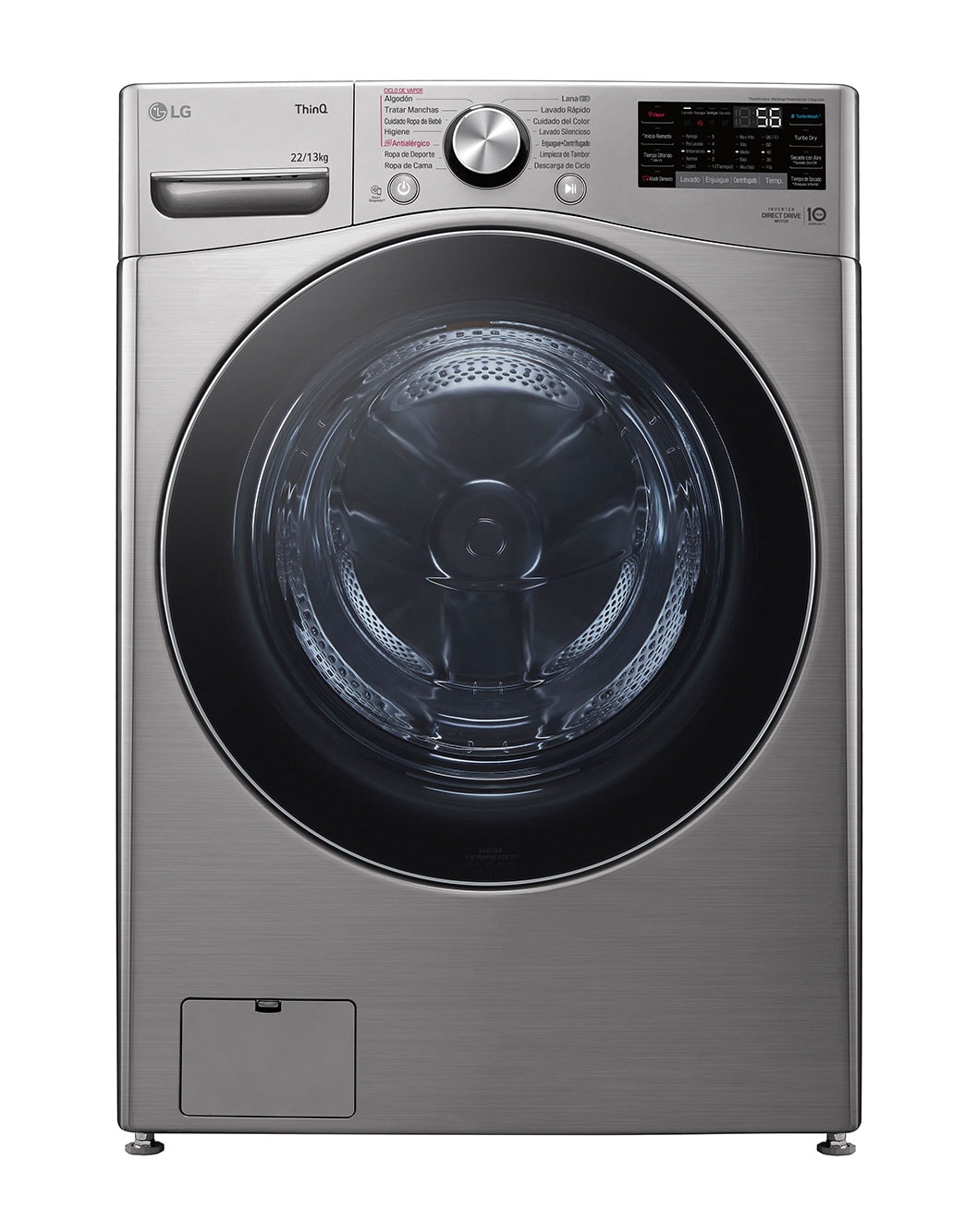 Lavaseca LG 22 kg de Lavado/13 Secado - WD22VV2S6R | LG PE