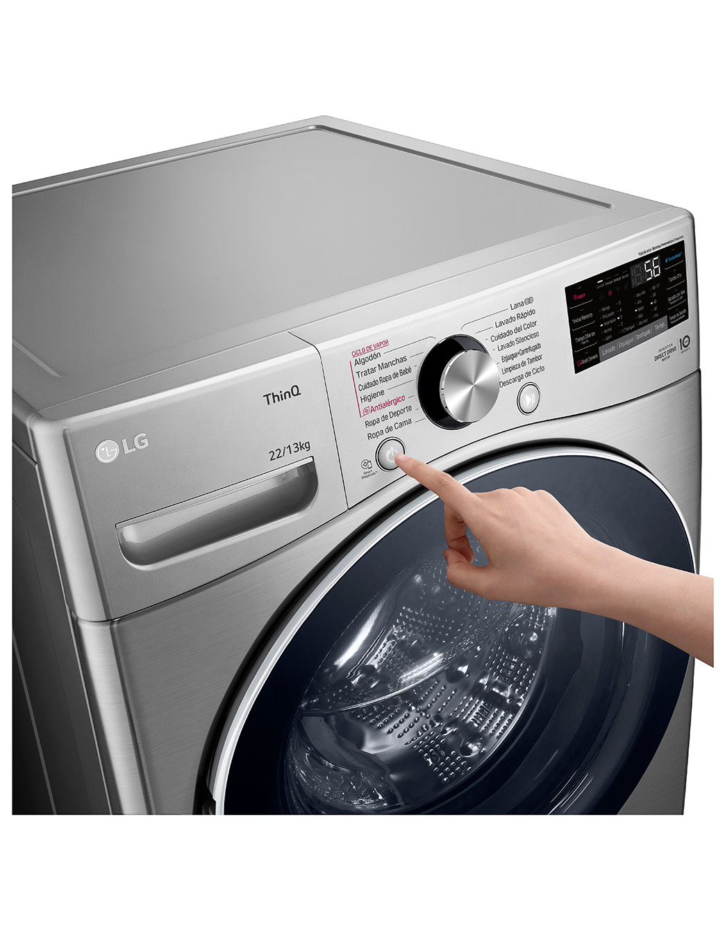 Lavaseca LG 22 kg de Lavado/13 Secado - WD22VV2S6R | LG PE