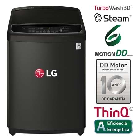 Lavadora Carga Superior - WT19BSS6H | LG PE