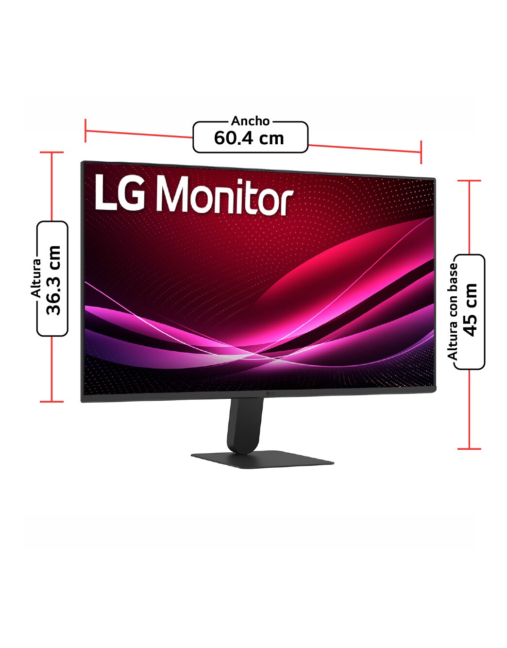 Monitor LG IPS Full HD de 27" con 120Hz y diseño sin bordes | LG PE