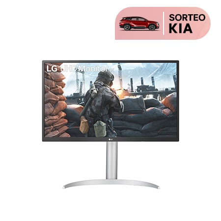 Monitor IPS UHD 4K (3840x2160) de 27'' con USB Type-C™ - 27UP550N-W | LG PE