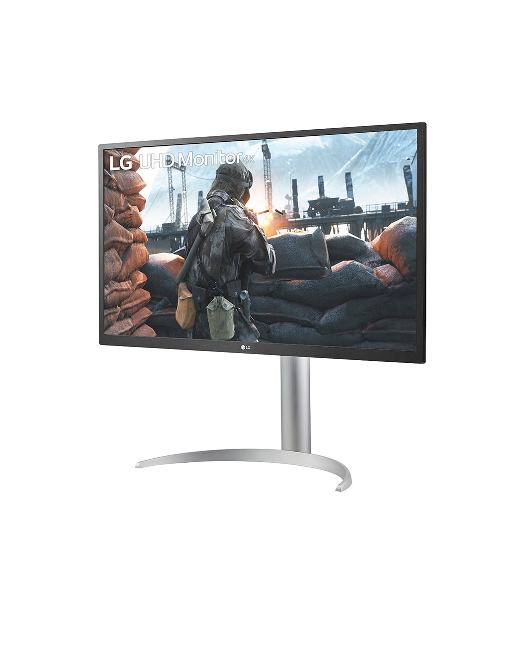 Monitor IPS UHD 4K (3840x2160) de 27'' con USB Type-C™ - 27UP550N-W | LG PE