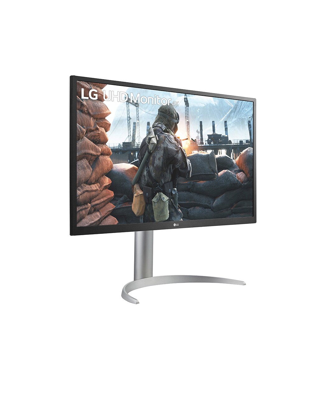 Monitor IPS UHD 4K (3840x2160) de 27'' con USB Type-C™ - 27UP550N-W | LG PE