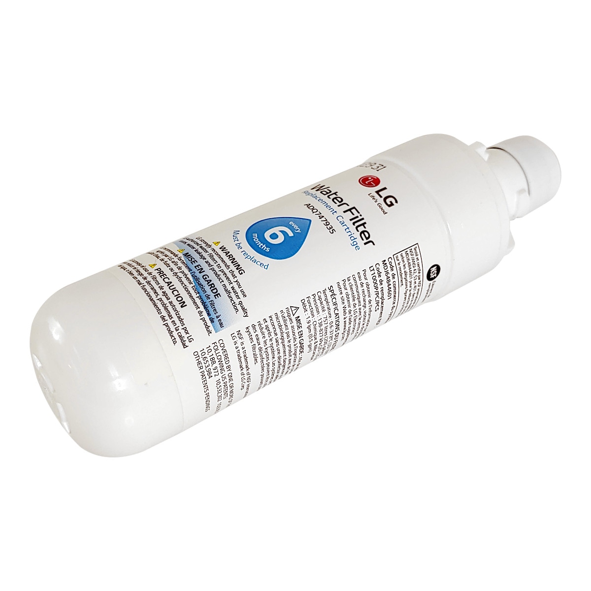 LG LT1000P Refrigerator Water Filter - AGF80300704 | LG Perú