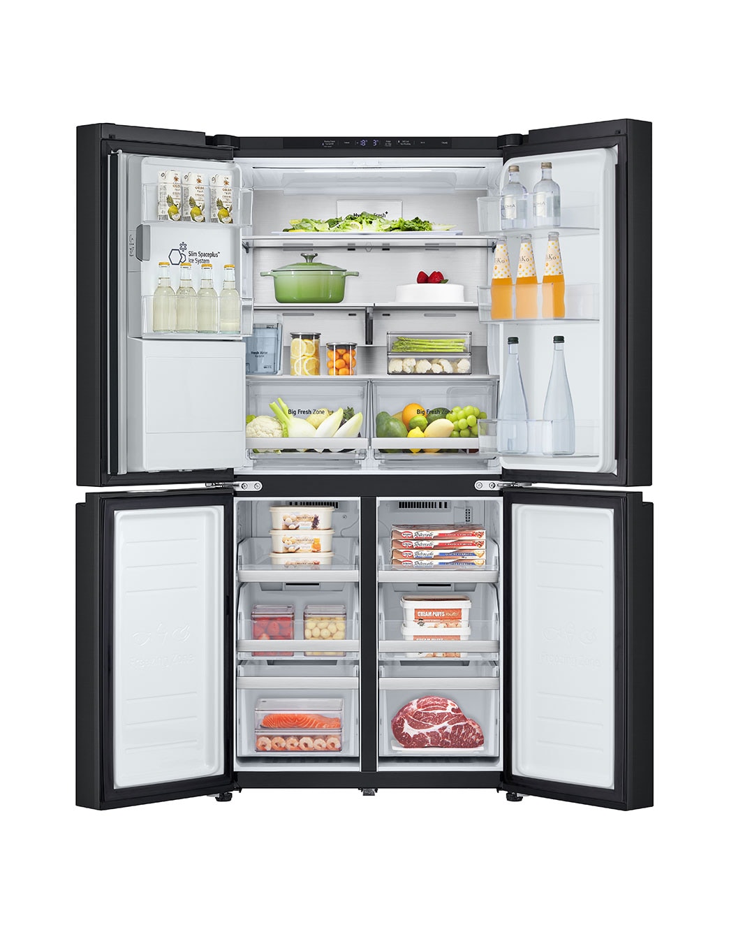 Refrigeradora French Door 427L LINEARCooling™ y LG ThinQ™ | LG PE
