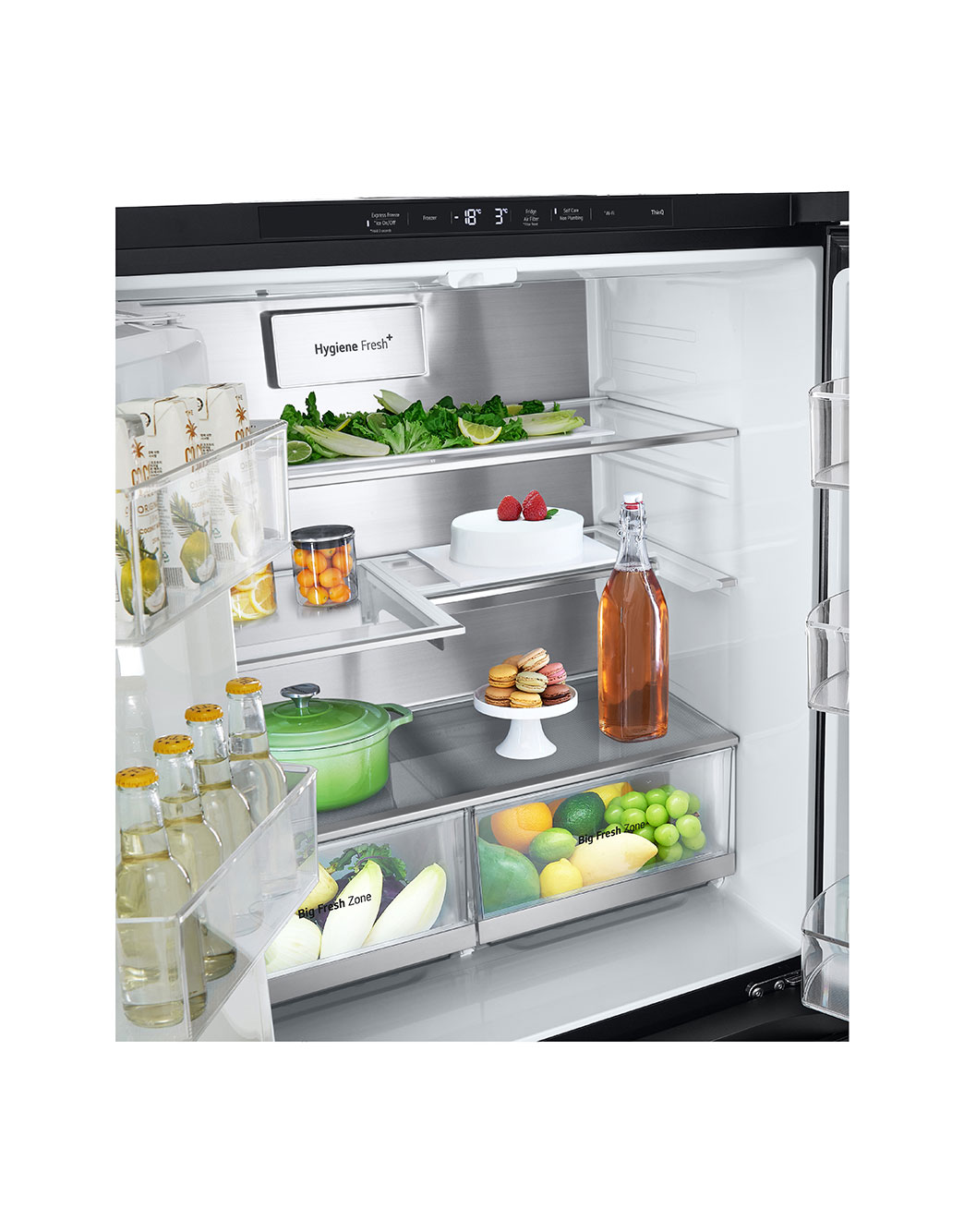 Refrigeradora French Door 427L LINEARCooling™ y LG ThinQ™ | LG PE