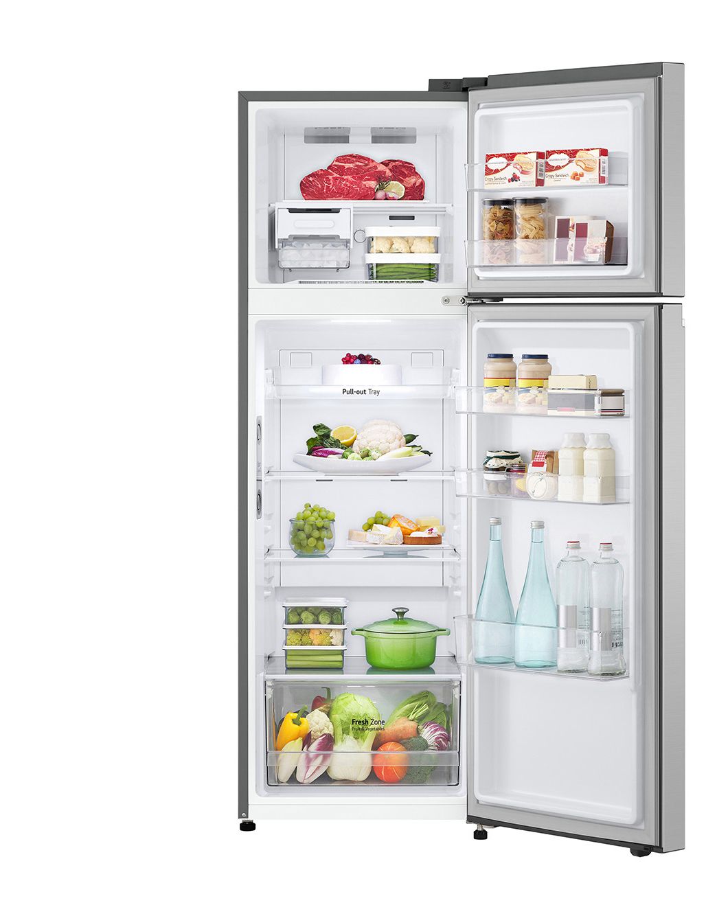 Refrigeradora Top Freezer 264L- GT26BPP | LG PE
