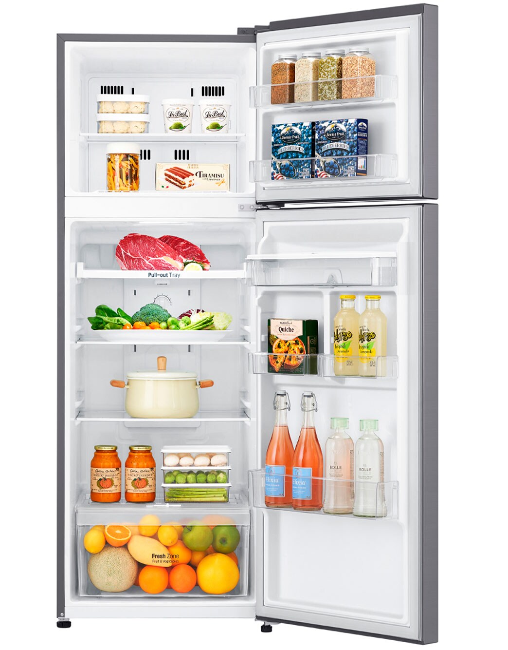 Refrigeradora Top Freezer 254L - GT29WPPK | LG PE