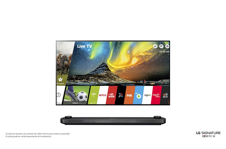 OLED 4K 65" Smart webOS 3.5 - OLED65W7P | LG PE