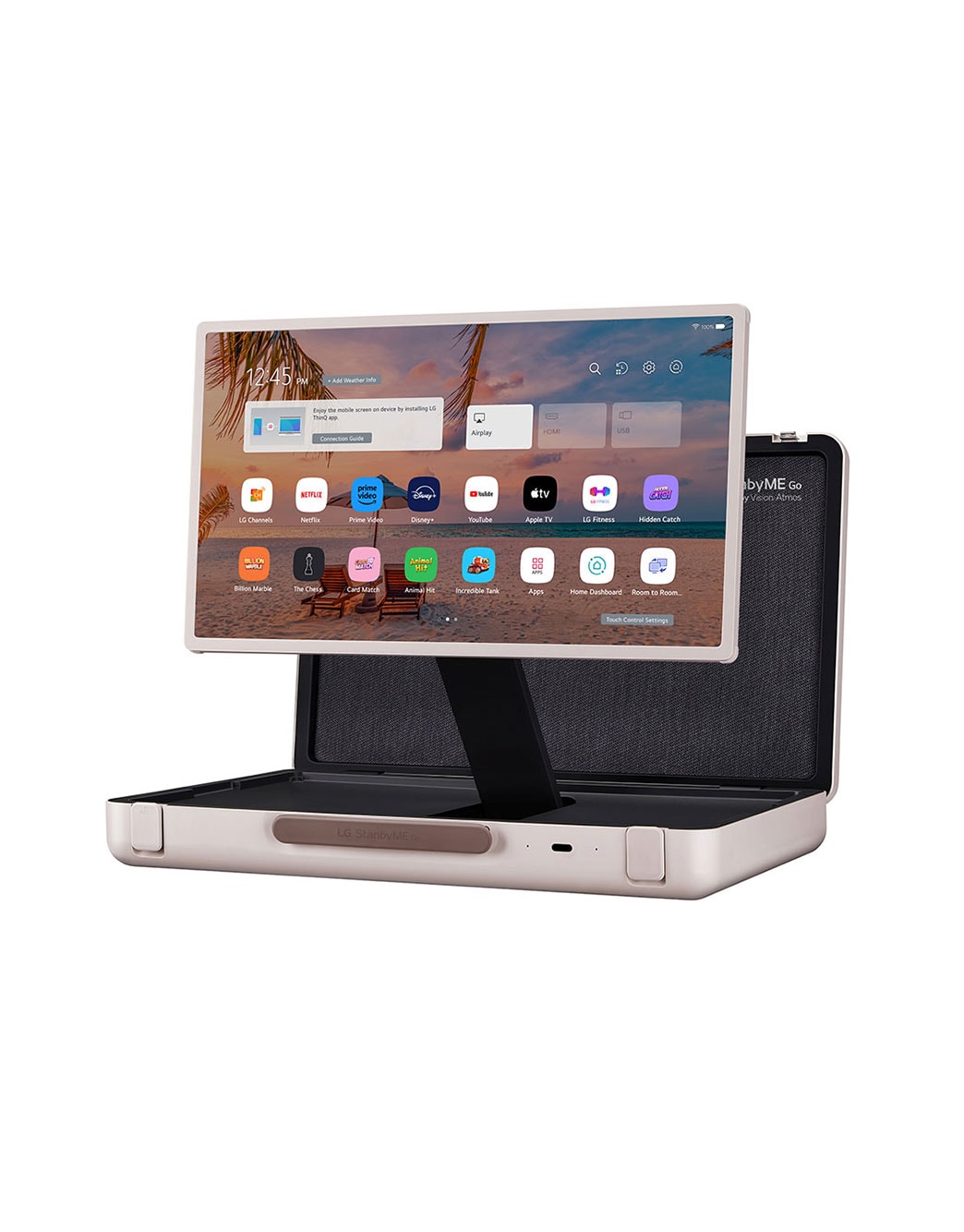 LG StanbyME Go 27" Smart TV Portátil con ThinQ | LG PE