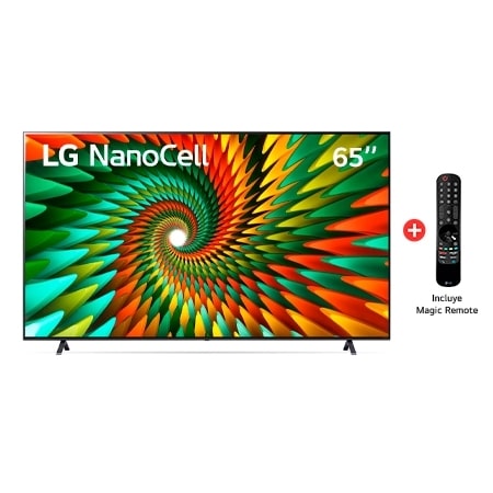 LG NanoCell TV 65" NANO77 con ThinQ AI | LG PE
