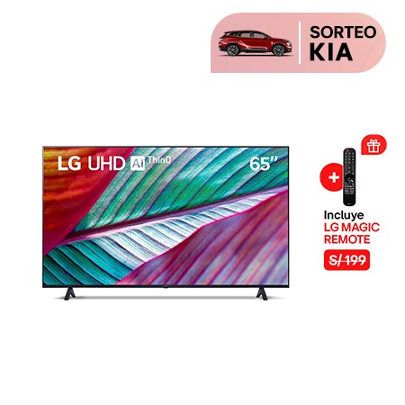 LG UHD 65" UR8750 4K Smart TV con ThinQ AI (Inteligencia Artificial ...