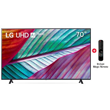 Pantalla LG UHD AI ThinQ UR8750 70" 4K SMART TV - 70UR8750PSA | LG PE