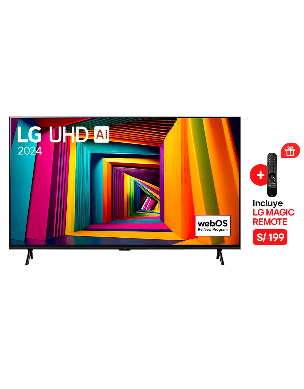 98" LG UHD UT90 4K Smart TV 2024 | LG Perú