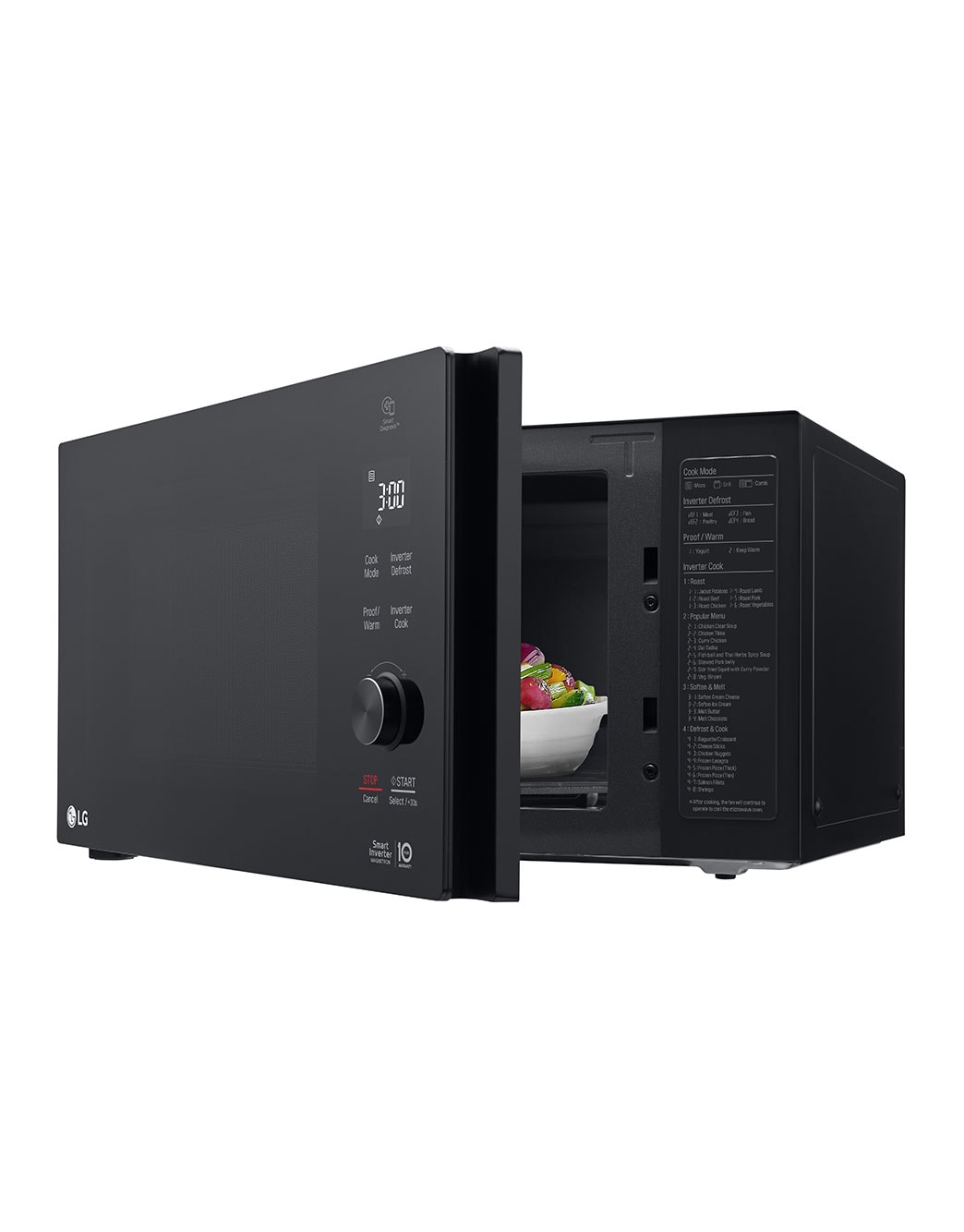 25L NeoChef ™ Smart Inverter Microwave Oven with Grill - MH6565DIS | LG PH