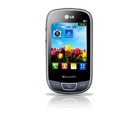 2MP, Wifi Capable, Dual Sim, Push E-mail, Instant Messaging - T515 | LG PH