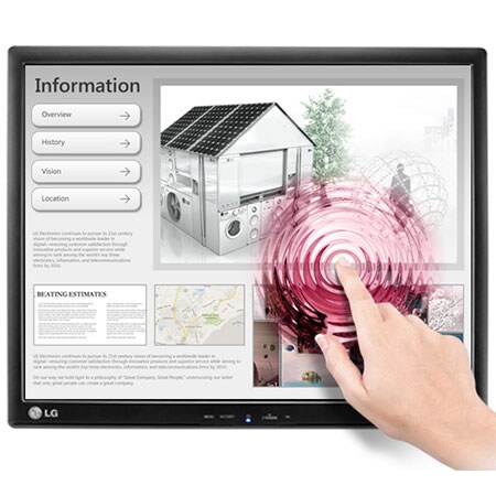 17" Touch Screen with HD resolution (17" Diagonal) - 17MB15T-B | LG PH