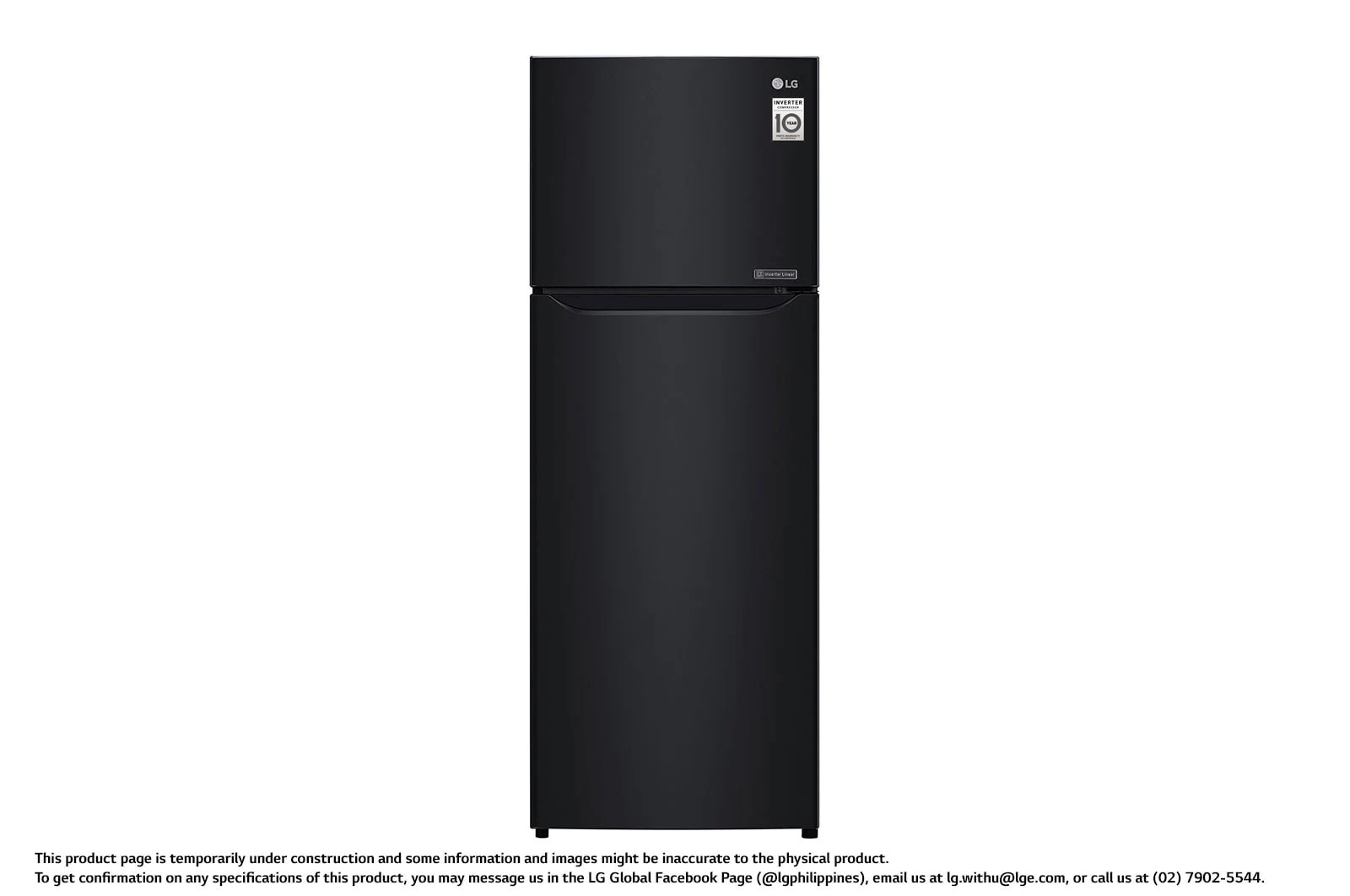 8.0 cu.ft. Inverter Technology Two Door Top Freezer Refrigerator GR C222SWCN LG PH