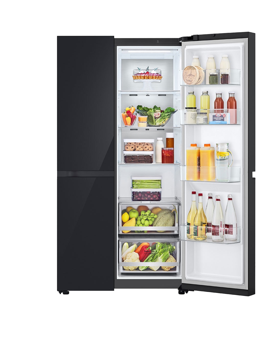 24.5 Cu. Ft. Door-in-Door™ Side-by-Side Refrigerator with LinearCooling ...