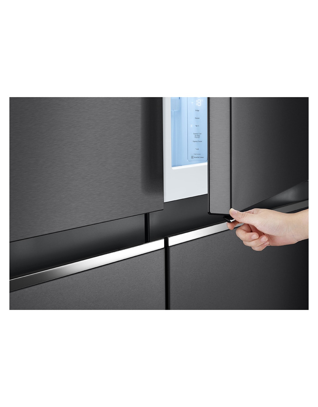 24.5 Cu. Ft. Door-in-Door™ Side-by-Side Refrigerator with LinearCooling ...