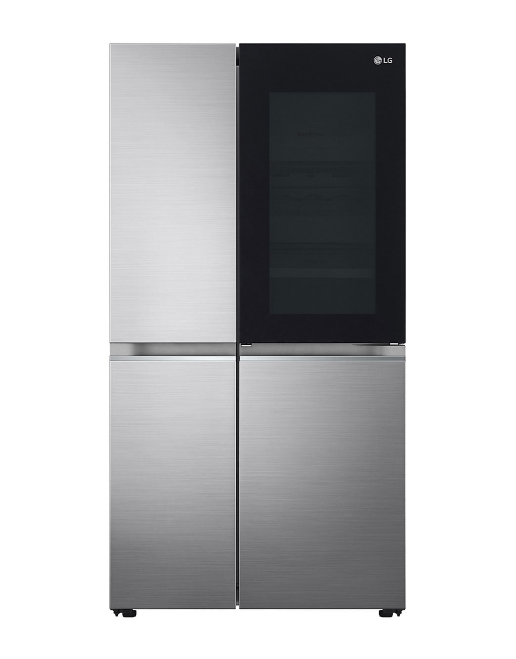 24.5 Cu. Ft. InstaView Side-by-Side Refrigerator in Noble Steel - RVS ...
