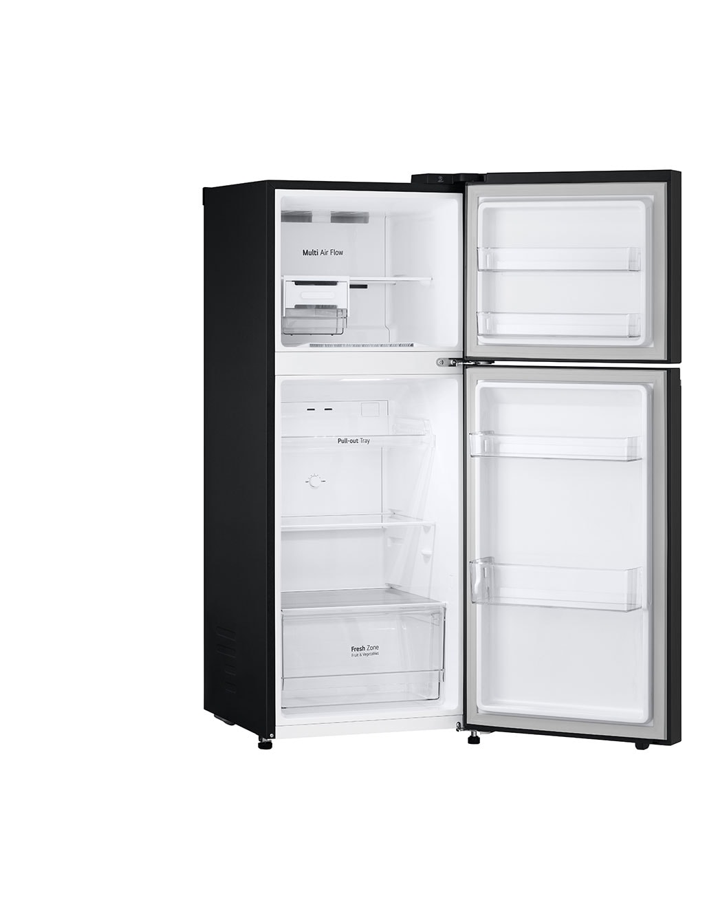 9 Cu. Ft. Top Freezer Refrigerator in Black Steel - RVT-B093BS | LG ...
