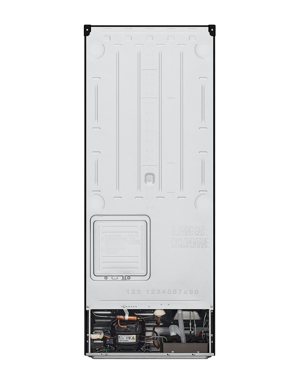 9 Cu. Ft. Top Freezer Refrigerator in Black Steel - RVT-B093BS | LG PH