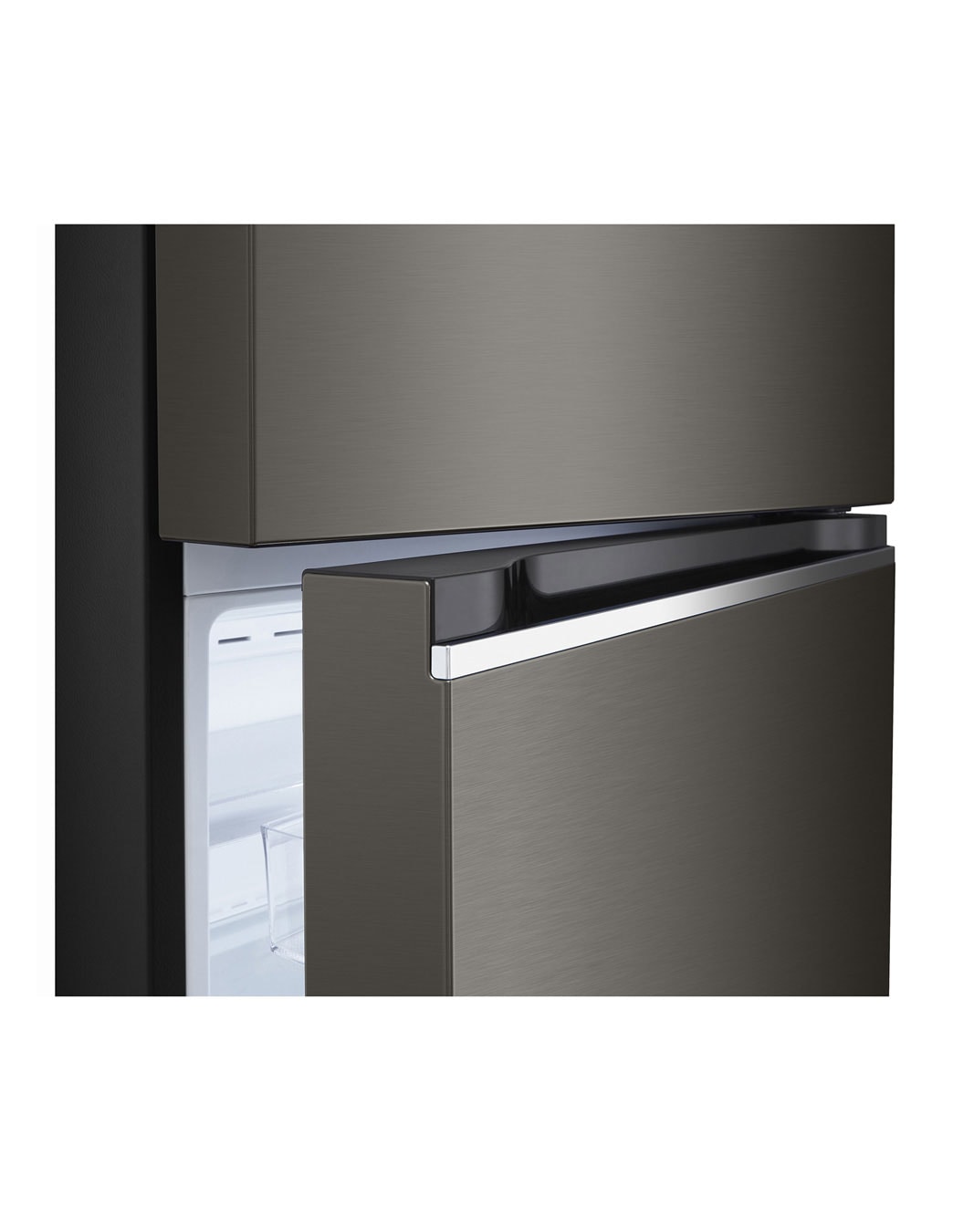 11.9 Cu. Ft. Top Freezer Refrigerator in Black Steel - RVT-B119BS | LG PH