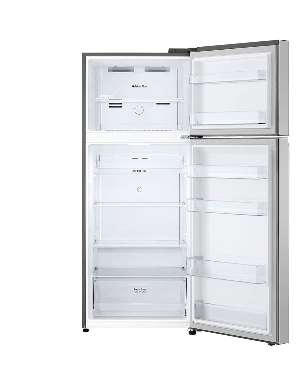 14.5 Cu. Ft. Top Freezer Refrigerator in Prime Silver - RVT-B145PS | LG PH
