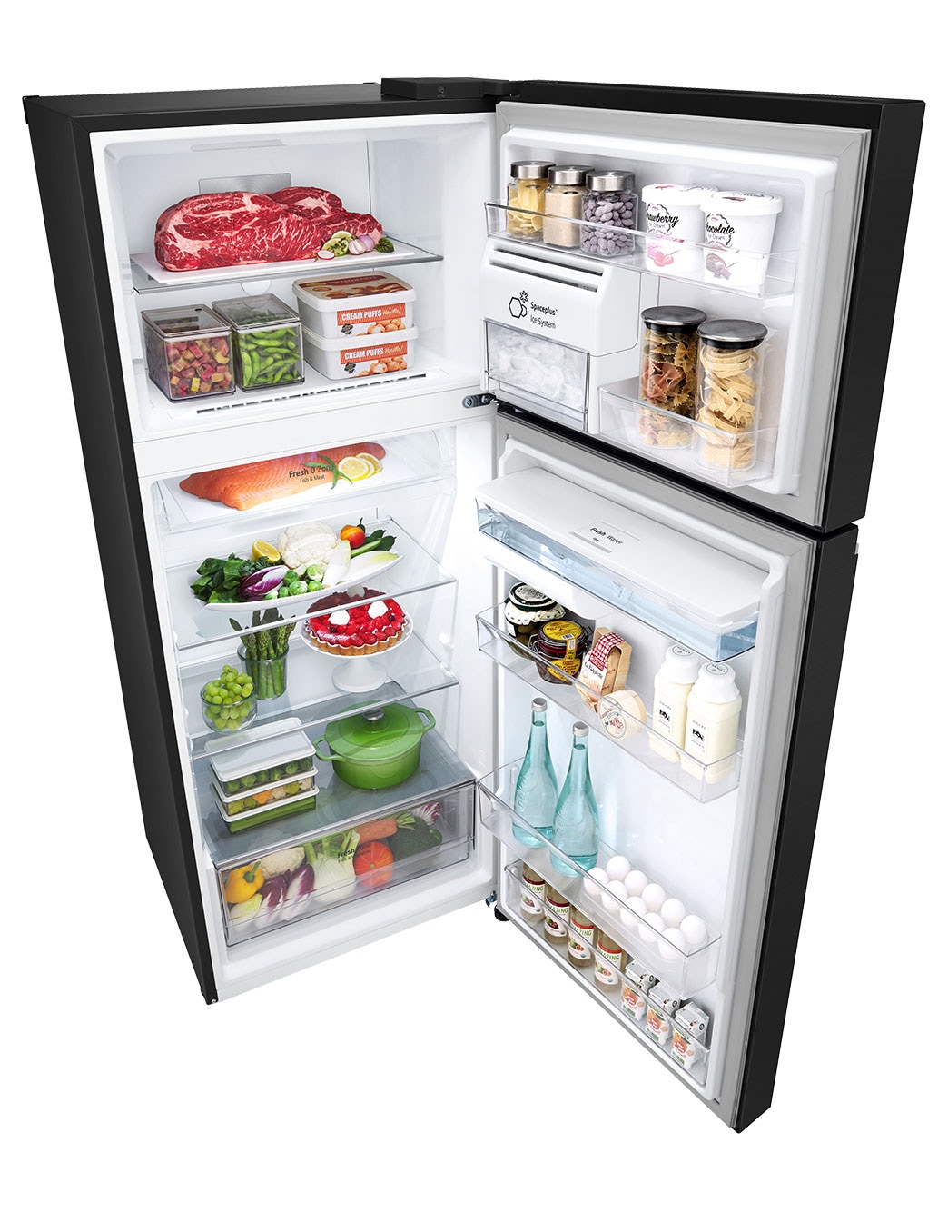14.9 Cu. Ft. Top Freezer Refrigerator with Automatic Ice Maker and ...