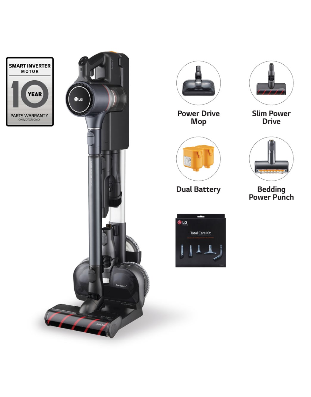 Cordzero™ Powerful Cordless Handstick Vacuum A9n Max Lg Ph