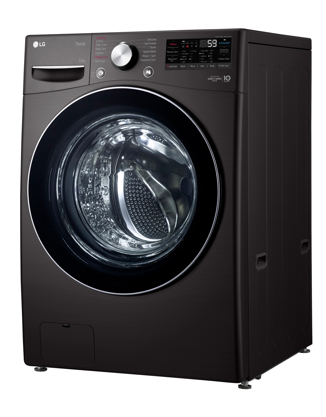15KG Front Load Washing Machine with AIDD - F2515STGB | LG PH