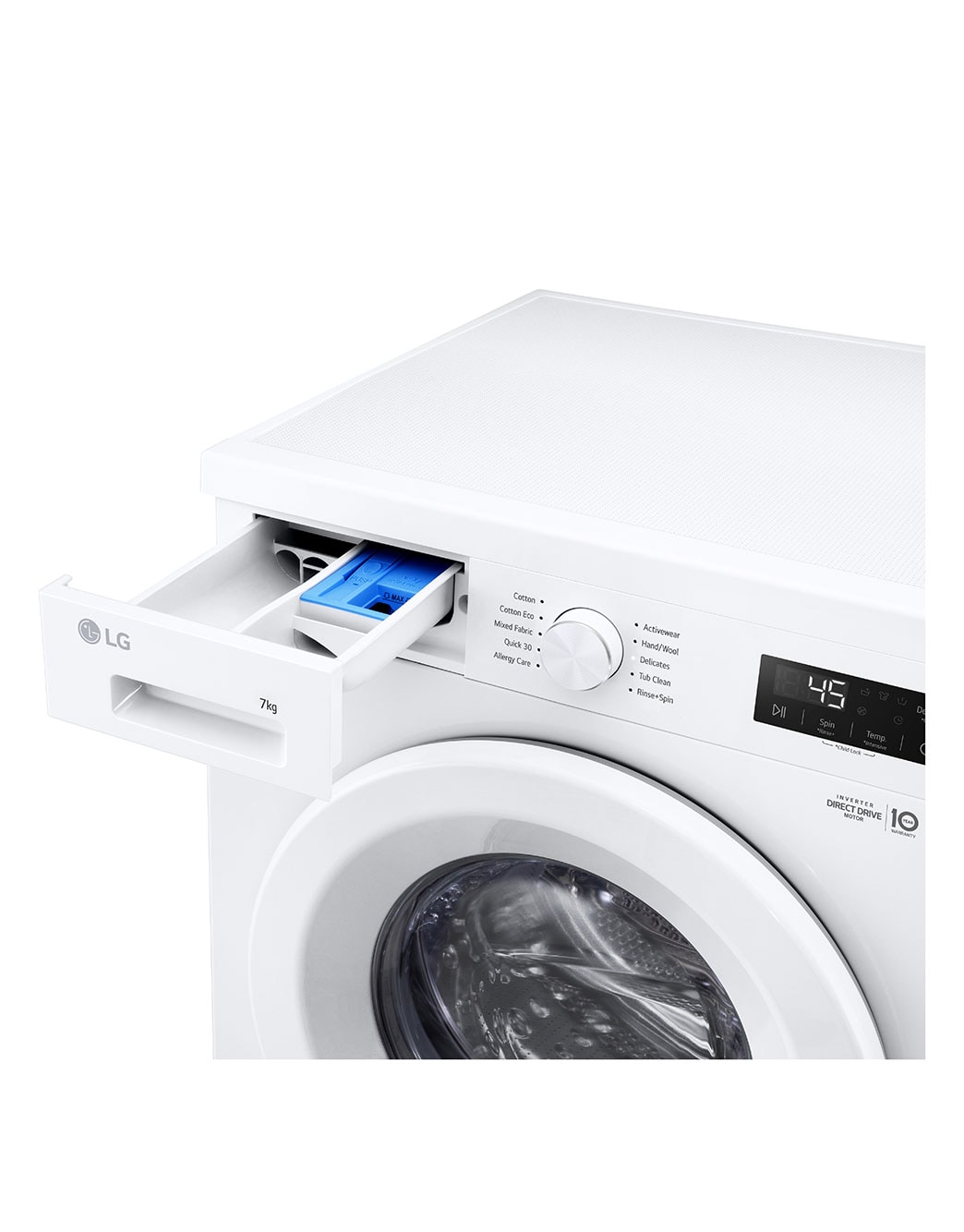 7KG Front Load Washing Machine with Allergy Care - FB1207S6W | LG ...
