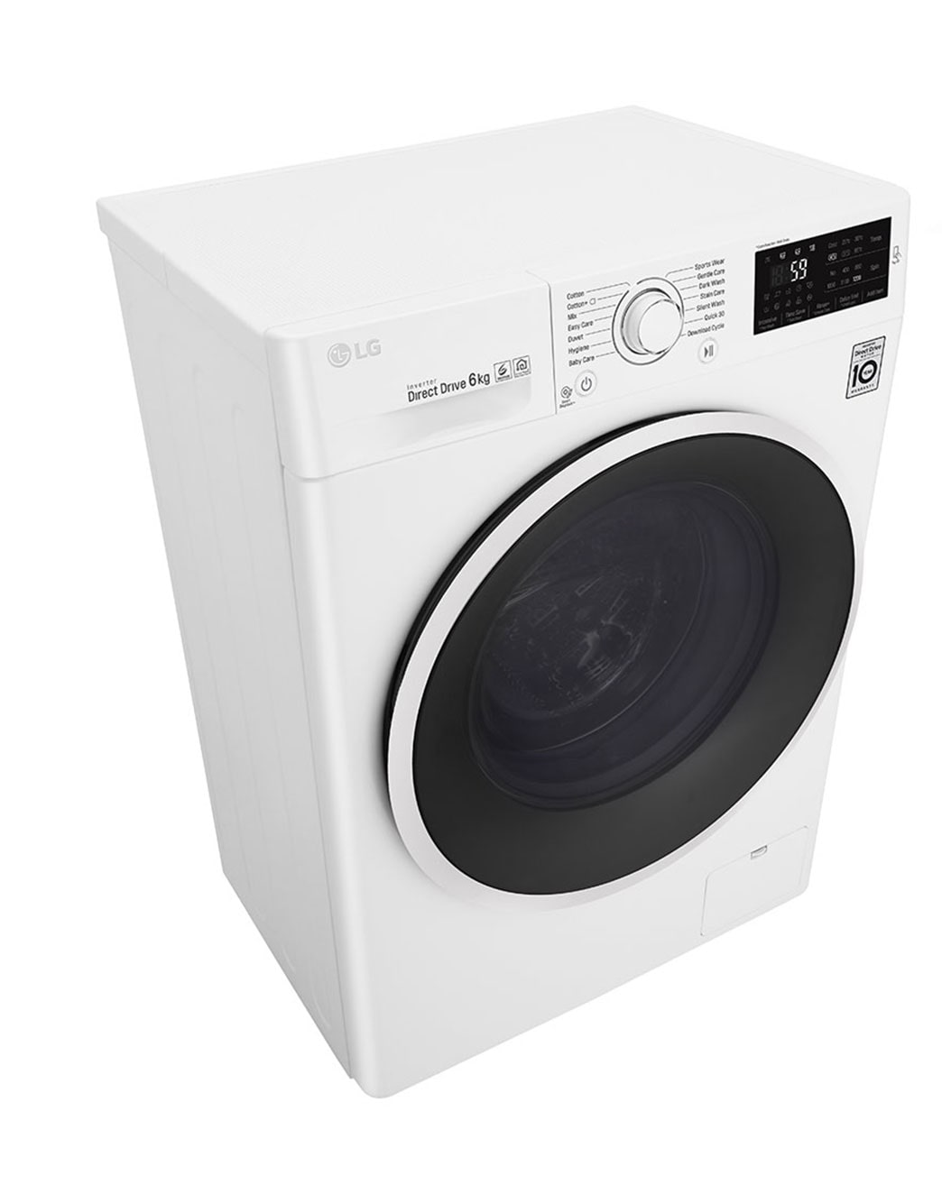 6.0 Kg Front Load Washing Machine, Inverter Direct Drive, 6 Motion ...
