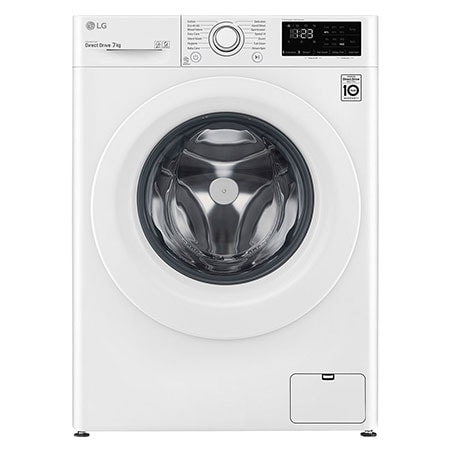 7KG Front Load Washing Machine with TurboWash FV1207S5W LG PH