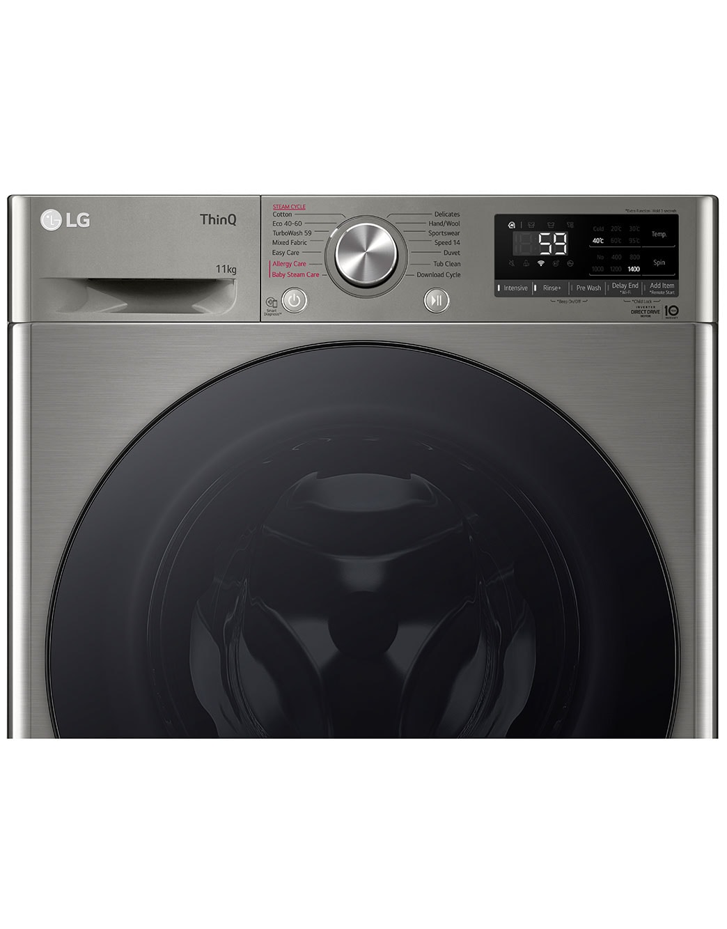 Front Load Washer with AI DD™ and TurboWash 360˚ | LG PH