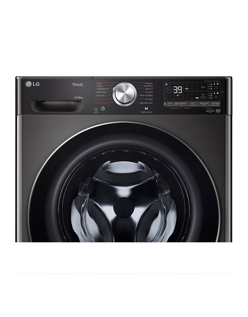 14/8KG Front Load Combo Washer Dryer with AIDD - FV1414H2BA | LG PH