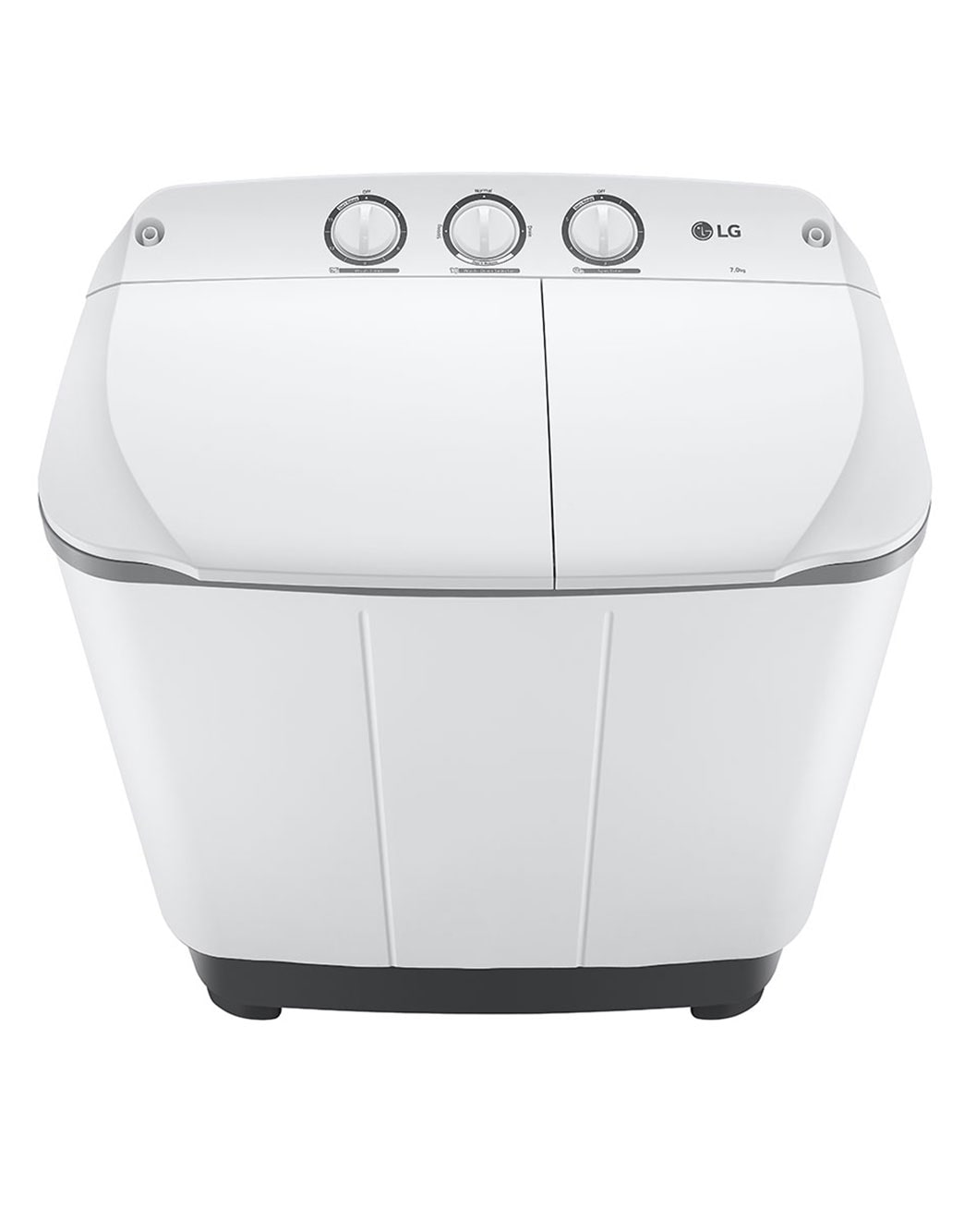 7 kg Twin Tub Washing Machine, Semi Automatic with Soak Function ...